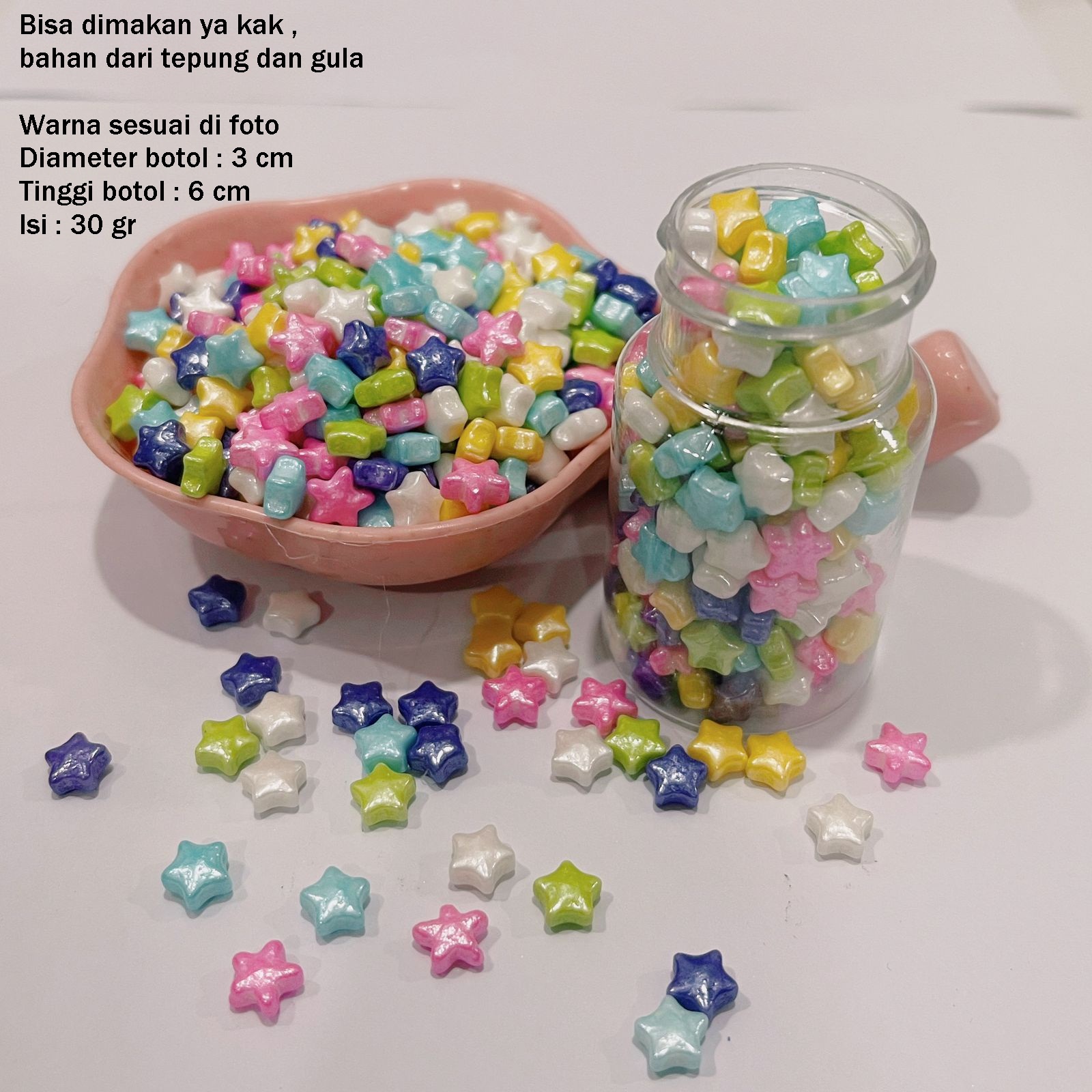 Topper Kue Sprinkle Mutiara Hiasan Kue Ulang Tahun Sprinkle Ungu pink ...