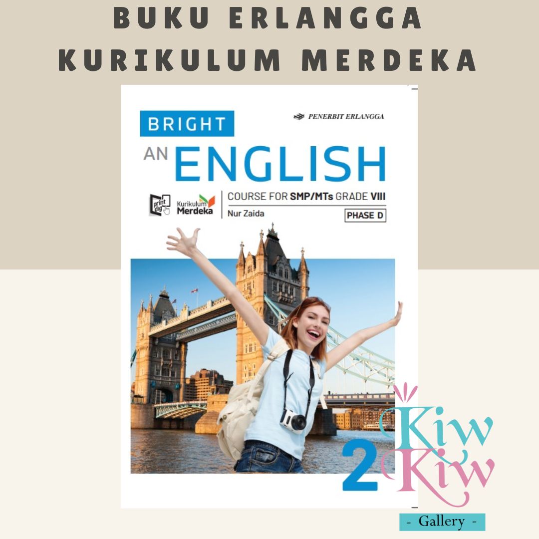 Buku Bright an English Course Kelas 7, 8, 9 SMP/MTS Kurikulum Merdeka - Penerbit Erlangga ...