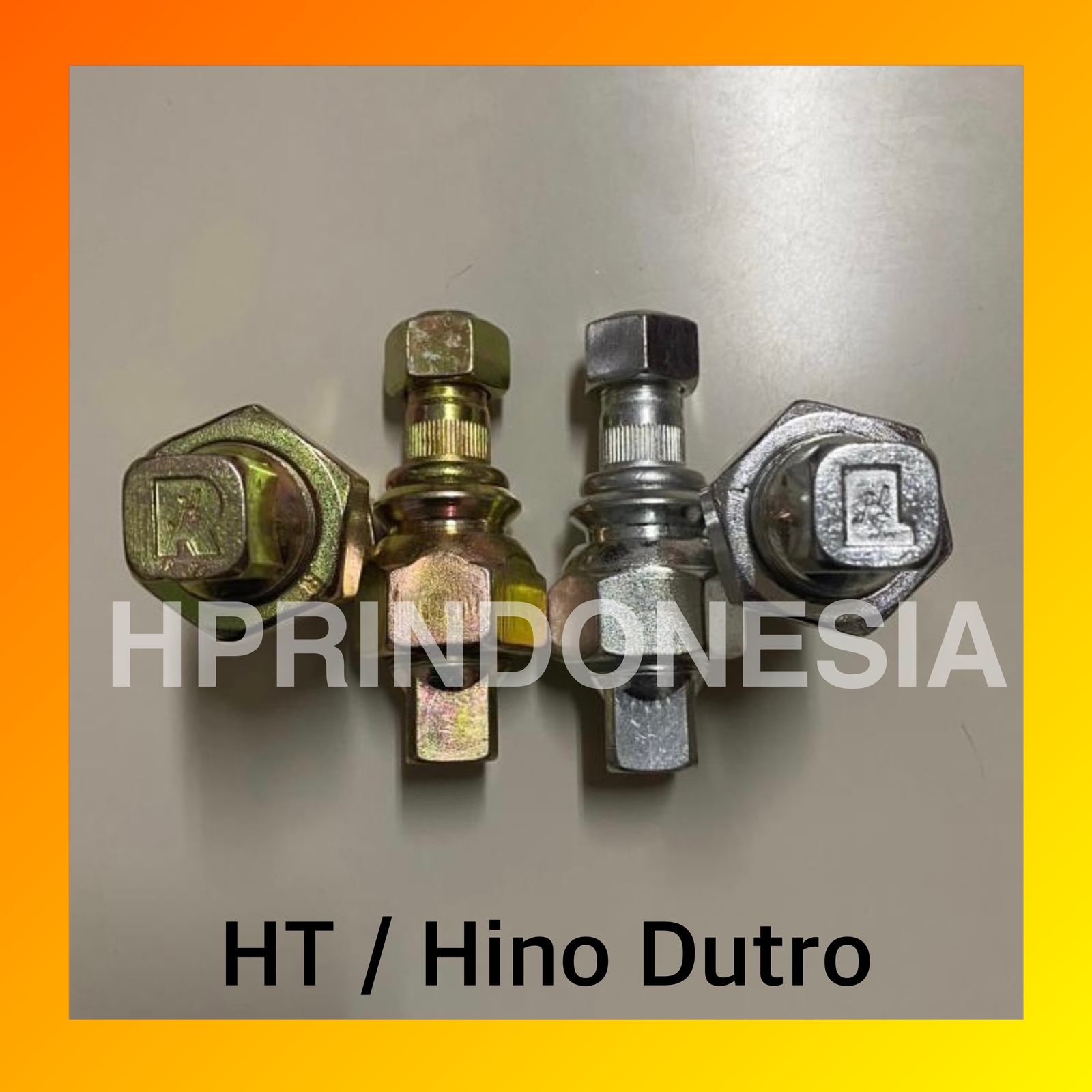 Hub Bolt Baut Roda Belakang Dyna HT 125 - 130 Hino Dutro Kiri / Kanan ...
