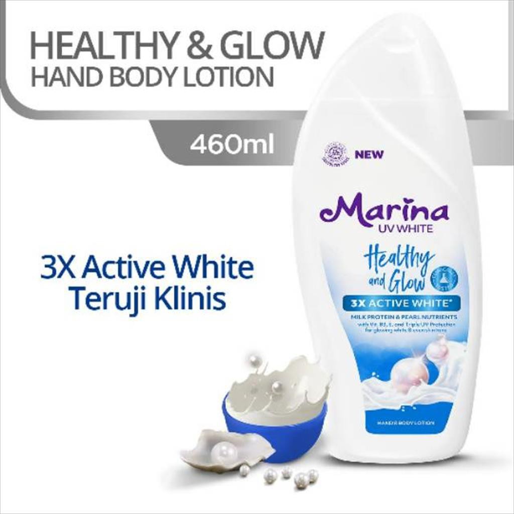 Marina Healthy & Glow Body Lotion | Lazada Indonesia