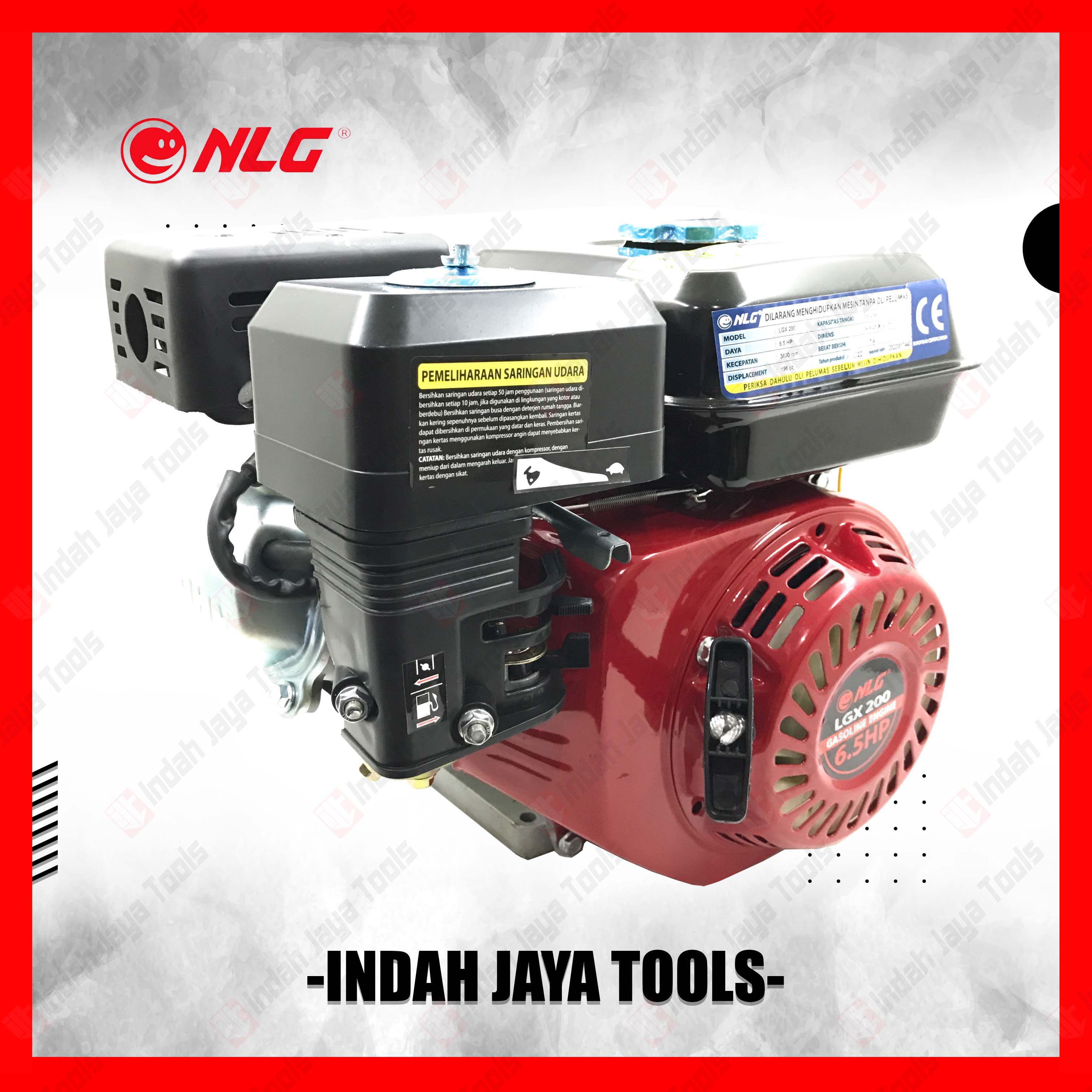 NLG LGX-200 Engine Bensin Gasoline 6.5 HP Mesin Penggerak Motor 4 Tak ... NLG LGX-200 Engine Bensin Gasoline 6.5 HP Mesin Penggerak Motor 4 Tak ...