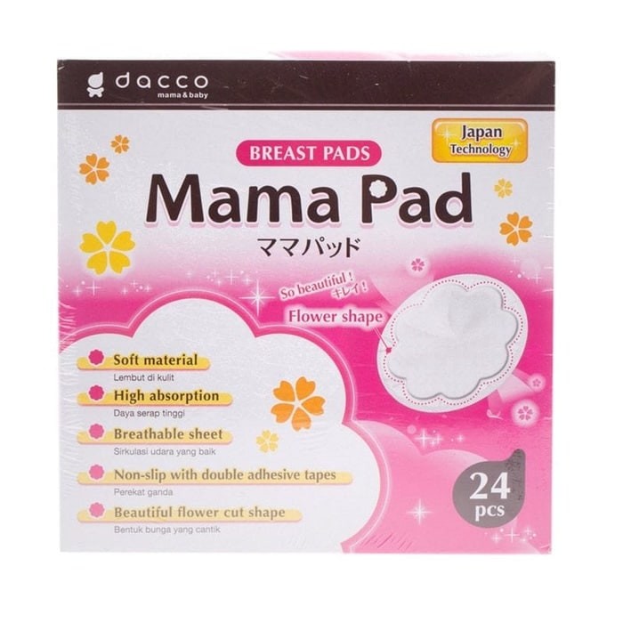 Mama Pad Breast Pads Flower Shape isi 24 pcs Mama ped Mamaped Alas asi ...