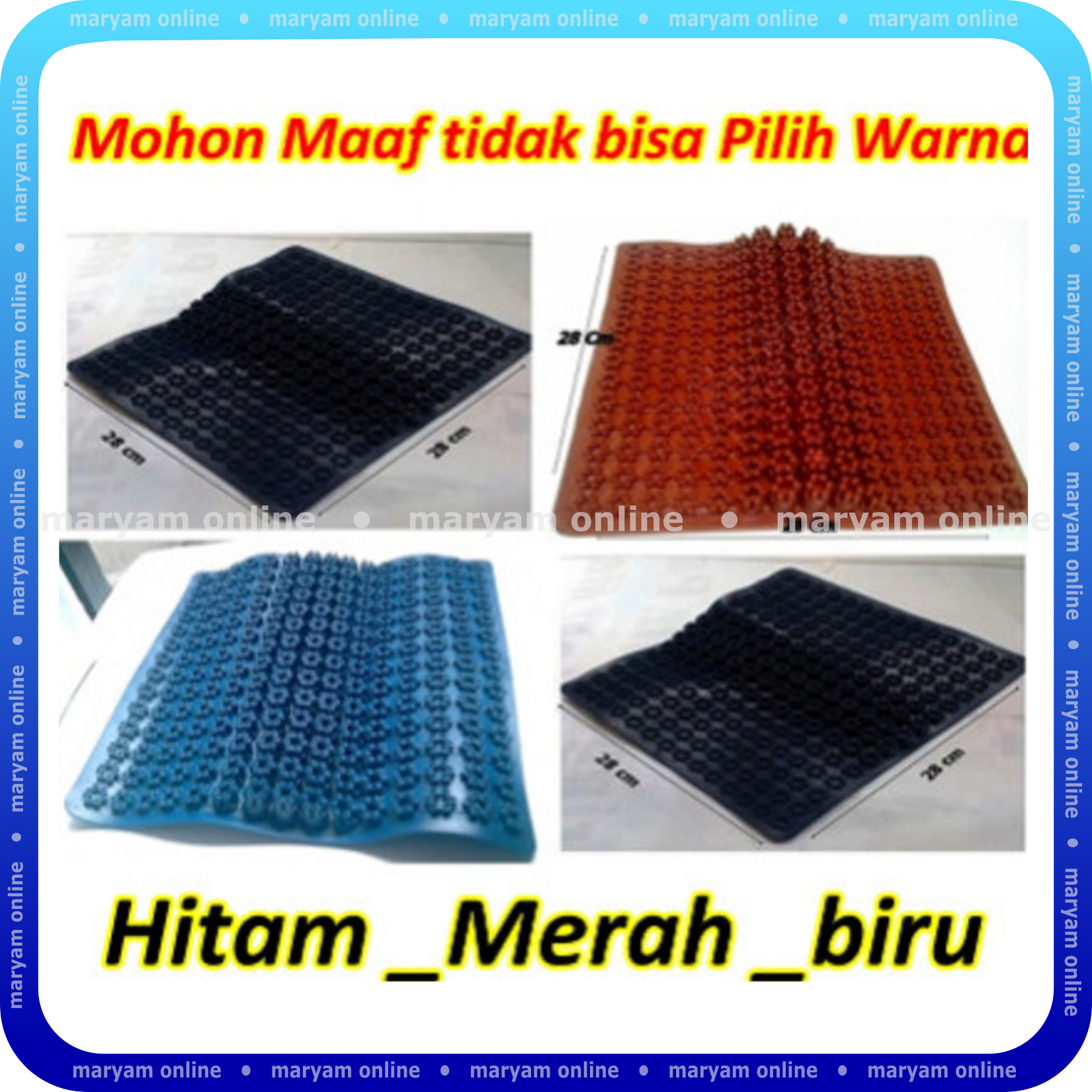 Karpet Refleksi Pijat Kaki Nikita - Alas Kaki Pijat - Alat Terapi ...