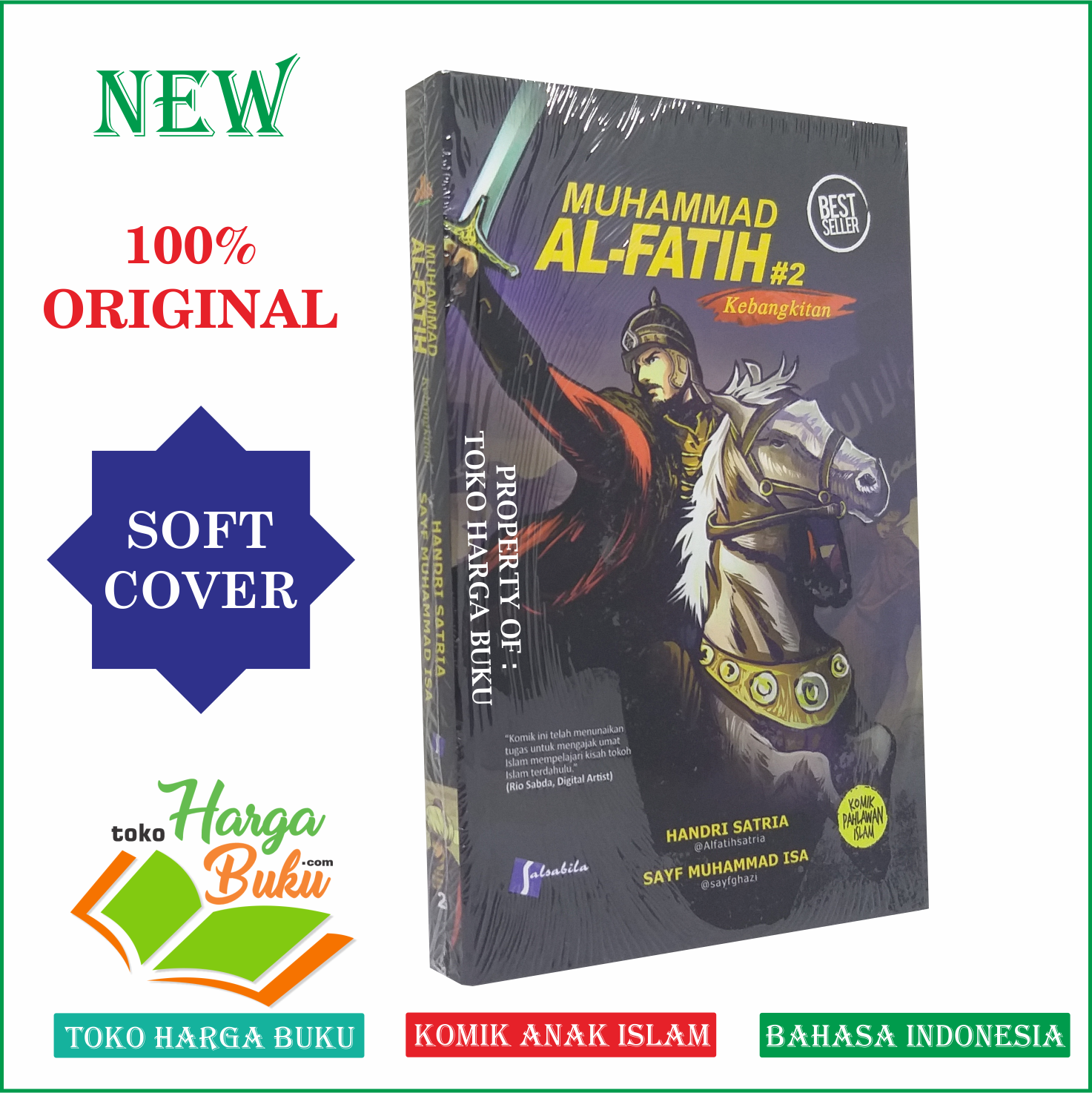 Komik Muhammad Al-Fatih Jilid 2 (Original) - Kebangkitan | Lazada Indonesia