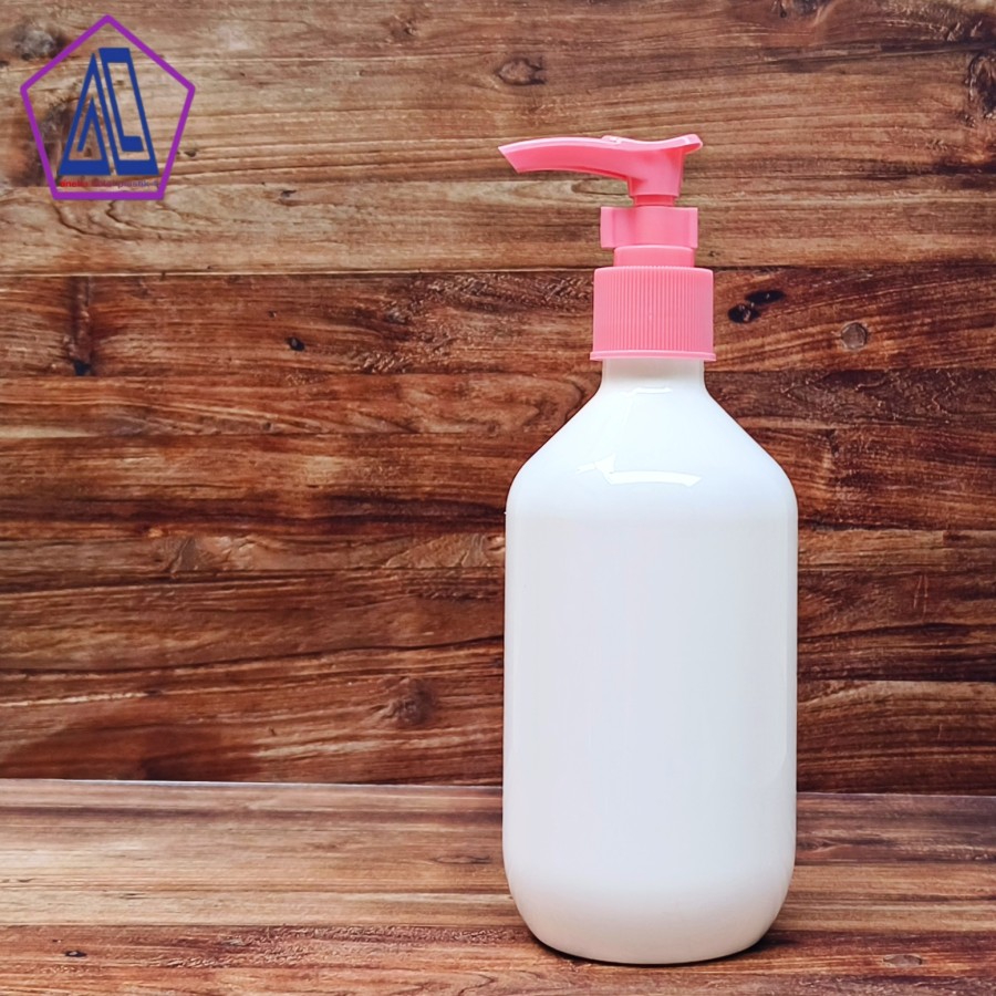 Botol Tempat Sabun Cair 300ml / Botol Pump 300ml Plastik Pet Putih Pump Clip Lock Pet Tebal ...