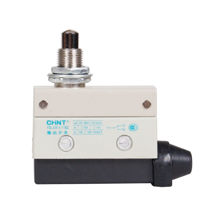 CHINT YBLXW - 6/11BZ MICRO GAP LIMIT SWITCH PANEL MOUNTED PLUNGER TYPE ...