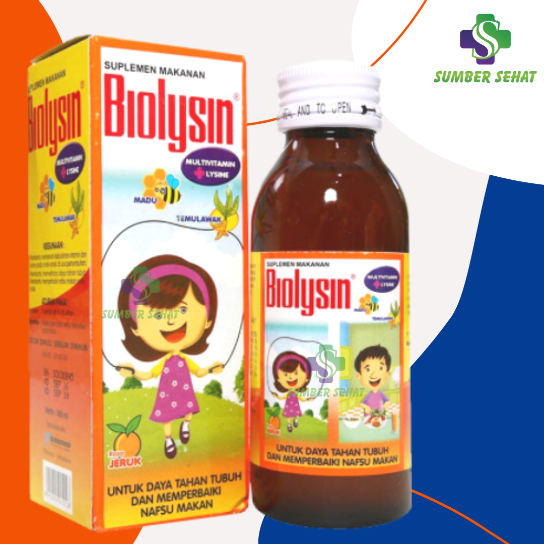 BIOLYSIN SIRUP 100 ML | Lazada Indonesia