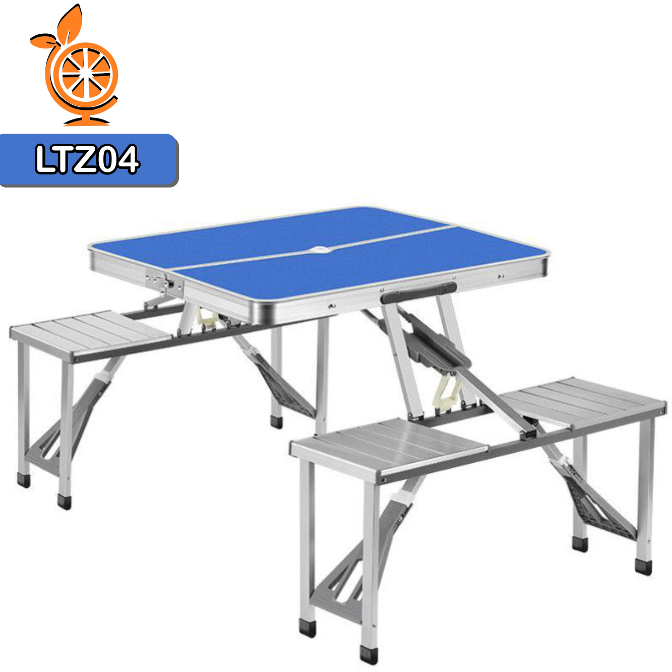 Meja Lipat Portable Kursi Koper Laptop Belajar Kerja Uk 85cm x 35cm ...