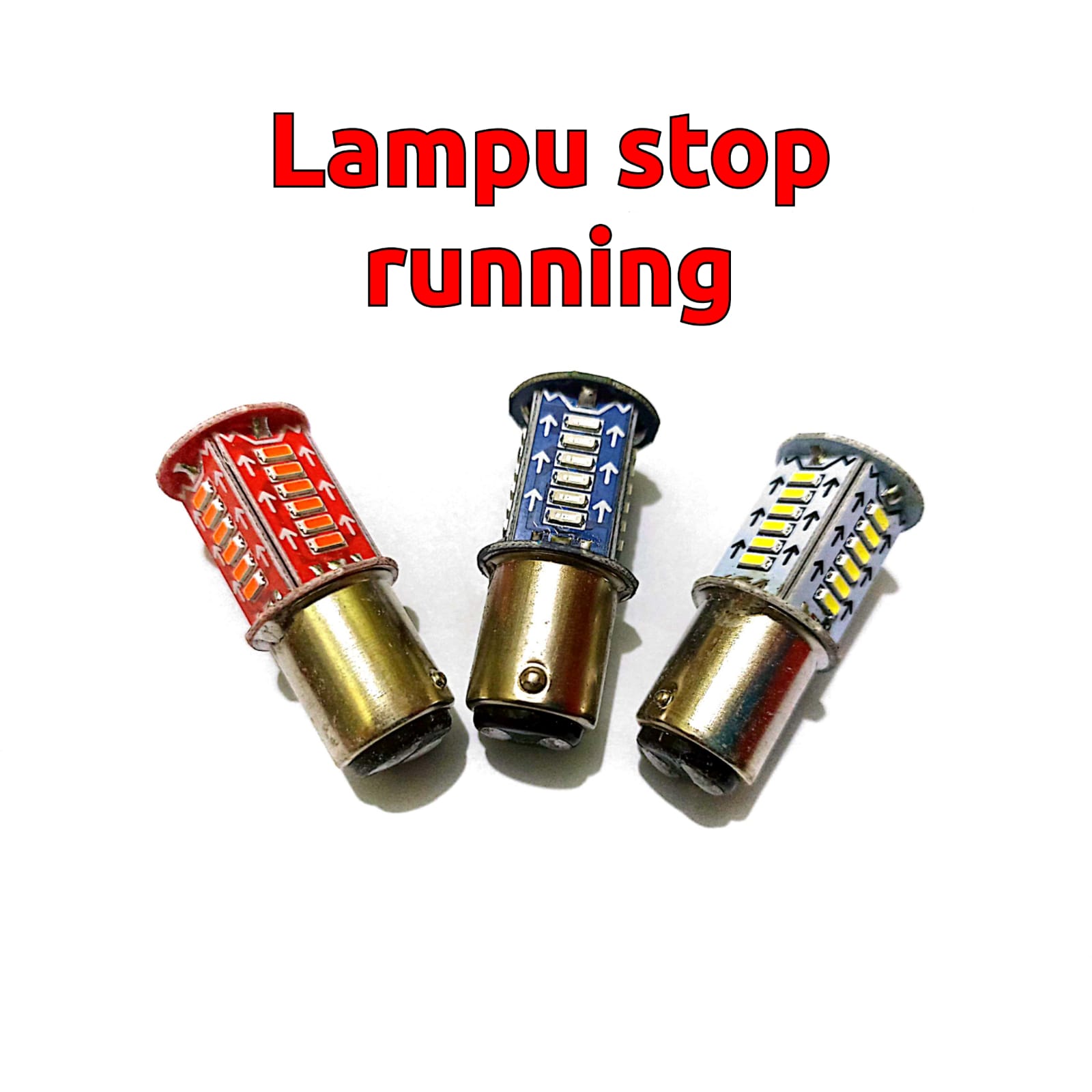 Lampu stop rem 30 mata LED running 2 mode kedip dan jalan 12 volt Lampu ...
