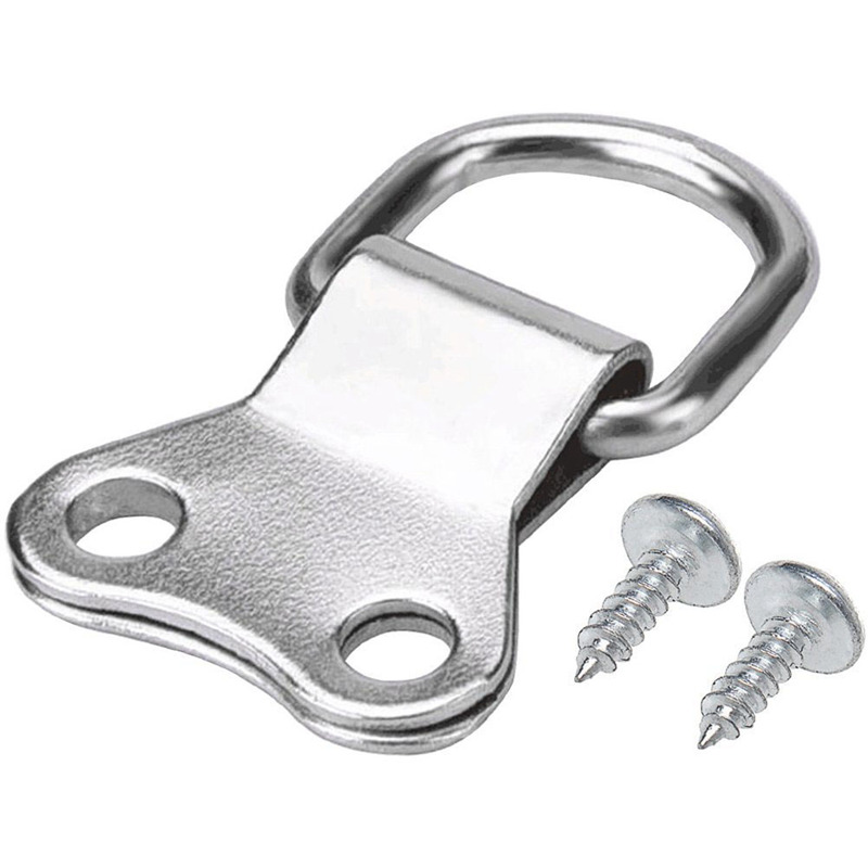 25 pcs D-Ring Picture Frame Hanging Hooks Double Hole Hangers With ...