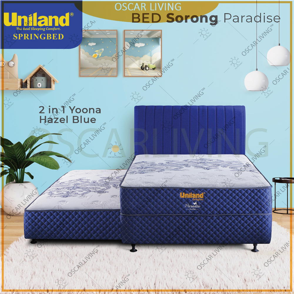 Uniland 2in1 Paradise Kasur Springbed HB Yoona Set Hazel UNILAND Spring ... Uniland 2in1 Paradise Kasur Springbed HB Yoona Set Hazel UNILAND Spring ...