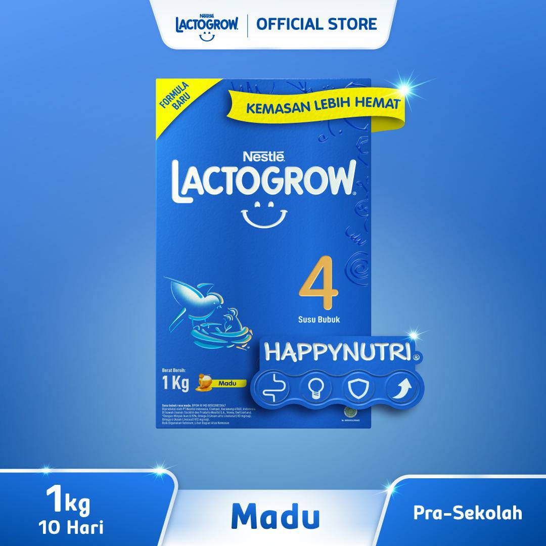 Nestlé LACTOGROW 4 Madu 1Kg | Lazada Indonesia