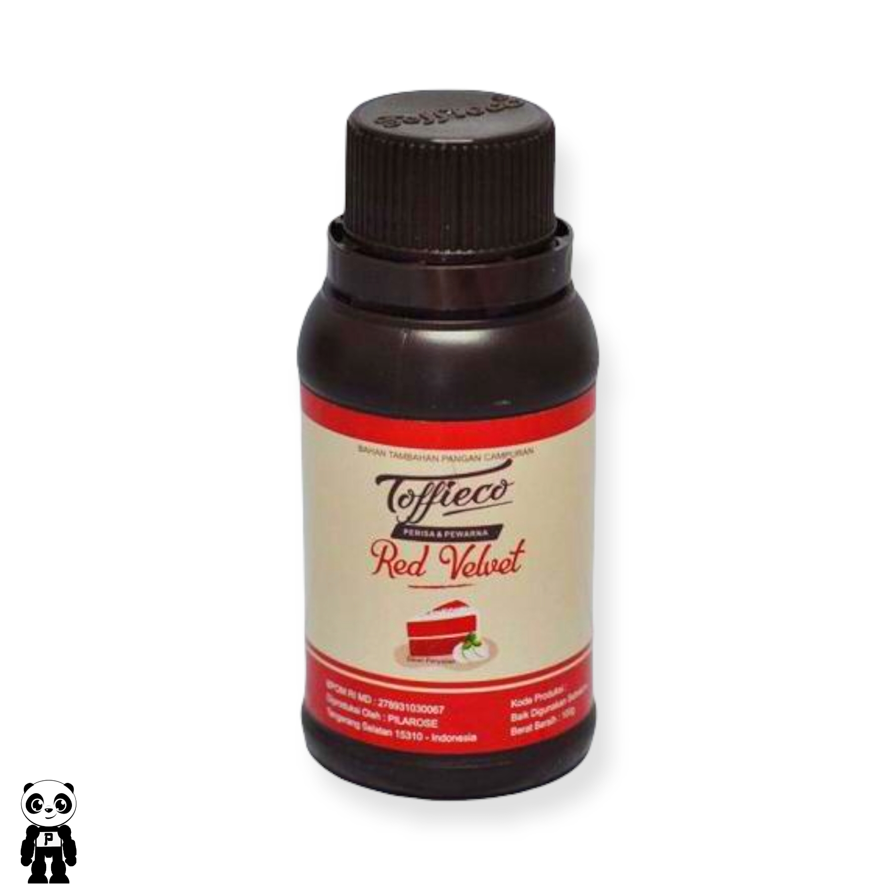 Toffieco Pasta Red Velvet 100g Perisa Makanan Red Velvet Essence ...