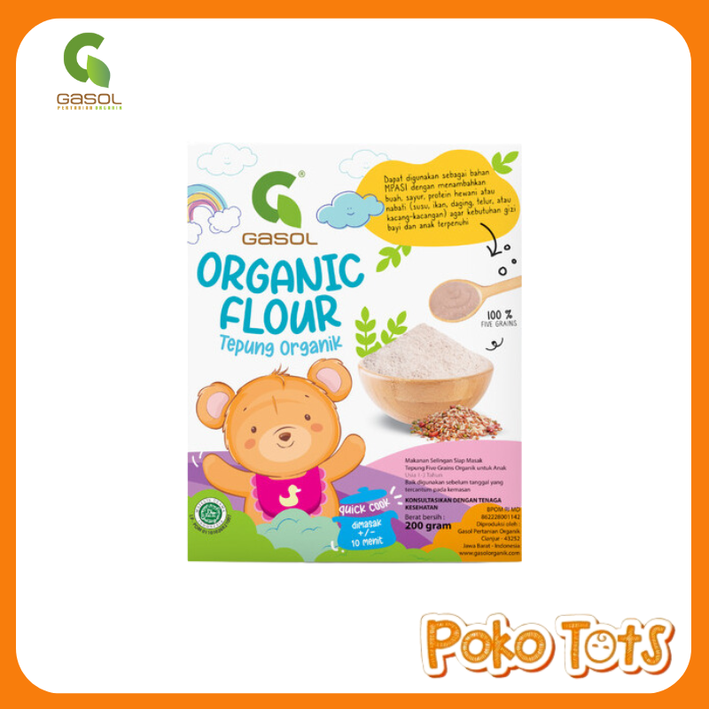 Gasol Organic Baby Food Tepung Makanan Organik untuk MPASI | Lazada ...