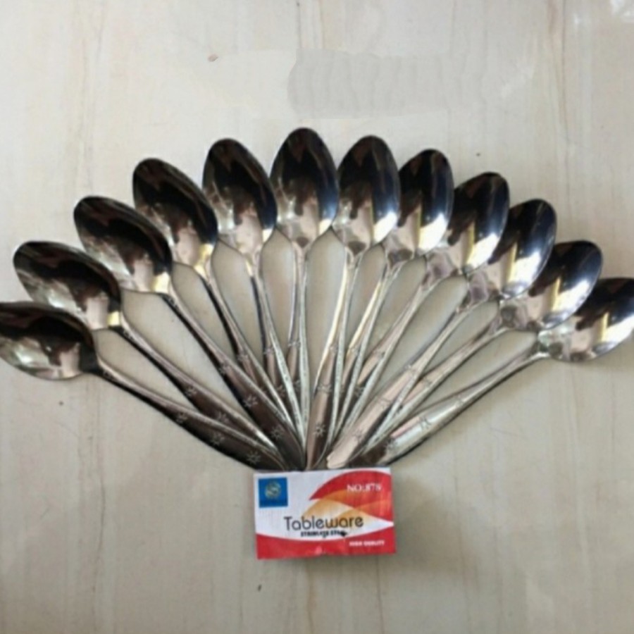 Sendok Makan Stainless Steel ISI 12 biji/sendok makan | Lazada Indonesia