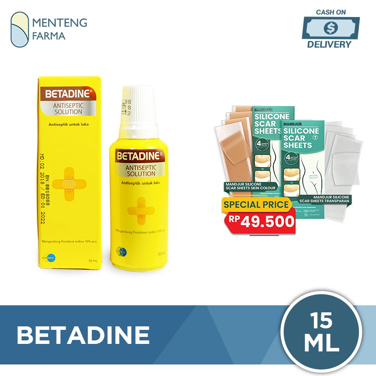 Betadine Obat Merah 15 mL | Lazada Indonesia