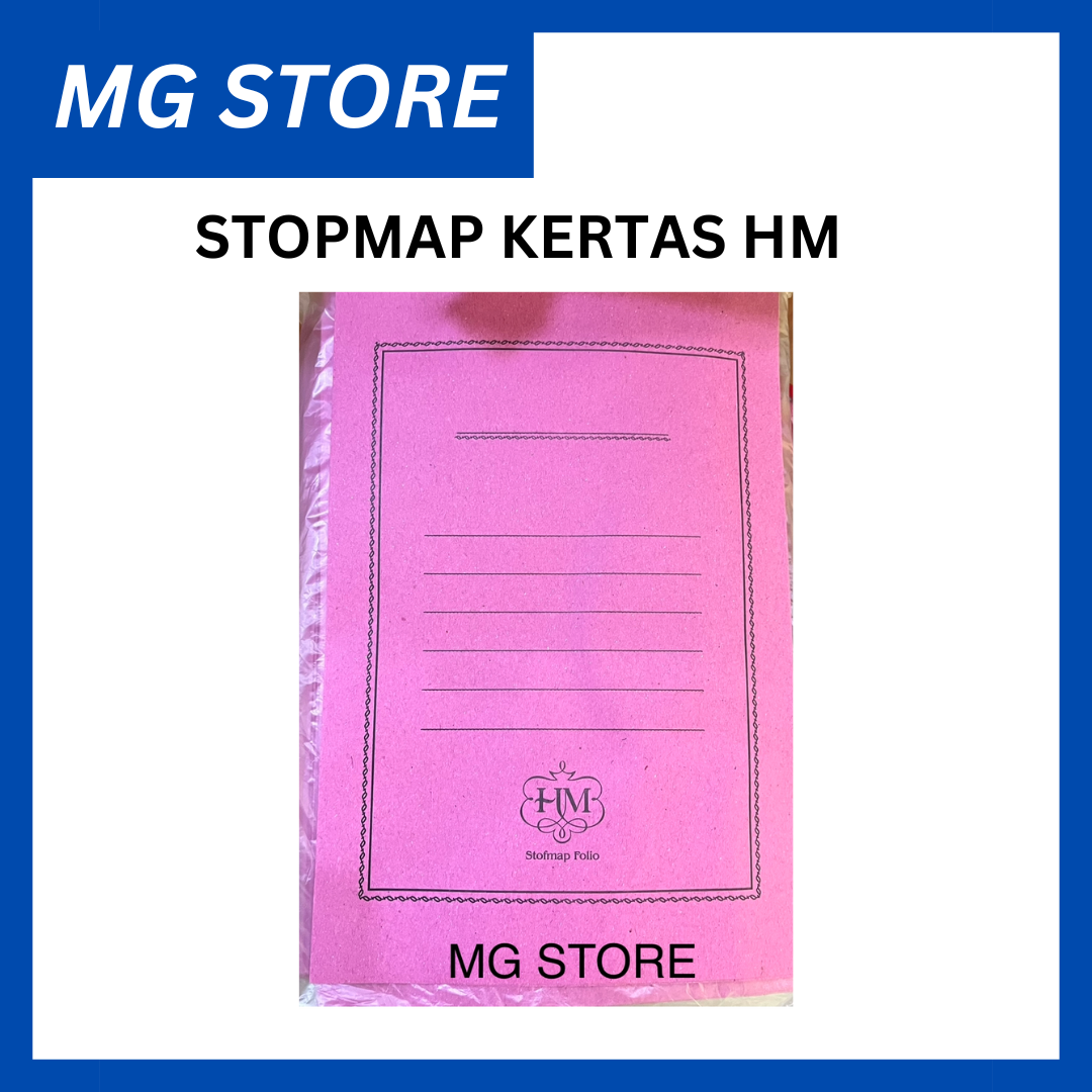 STOPMAP KERTAS HM KUNING DAN PINK 50 PCS | Lazada Indonesia