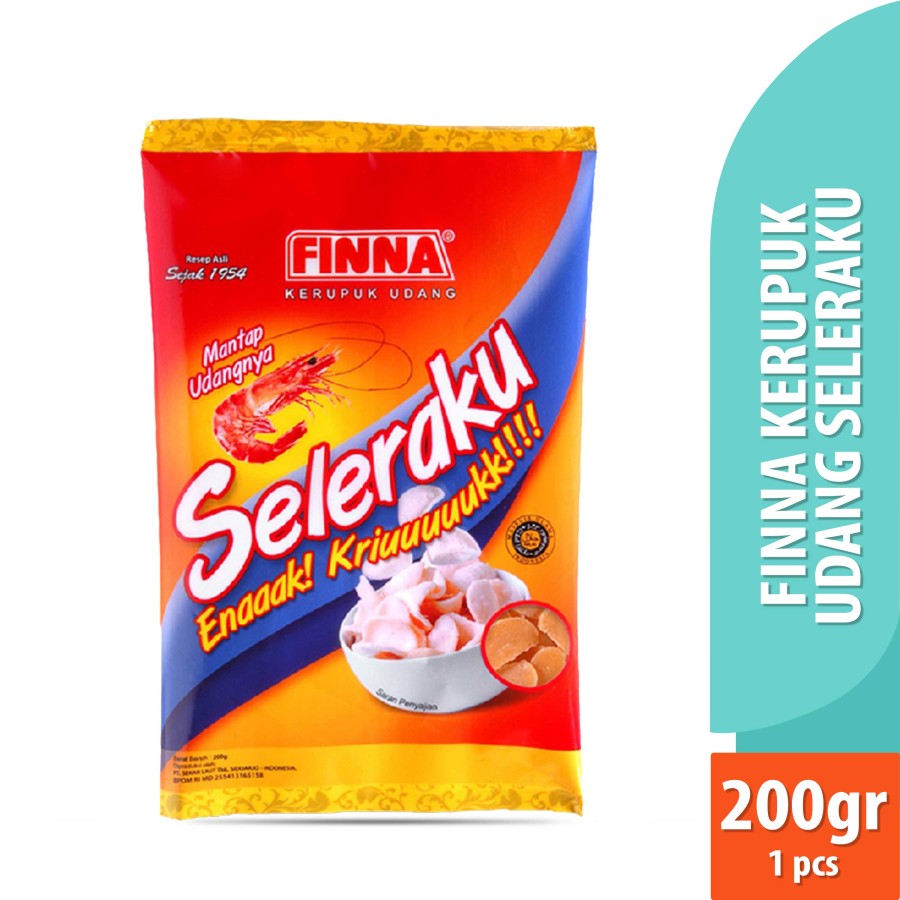KERUPUK UDANG FINNA SELERAKU 200GR | Lazada Indonesia