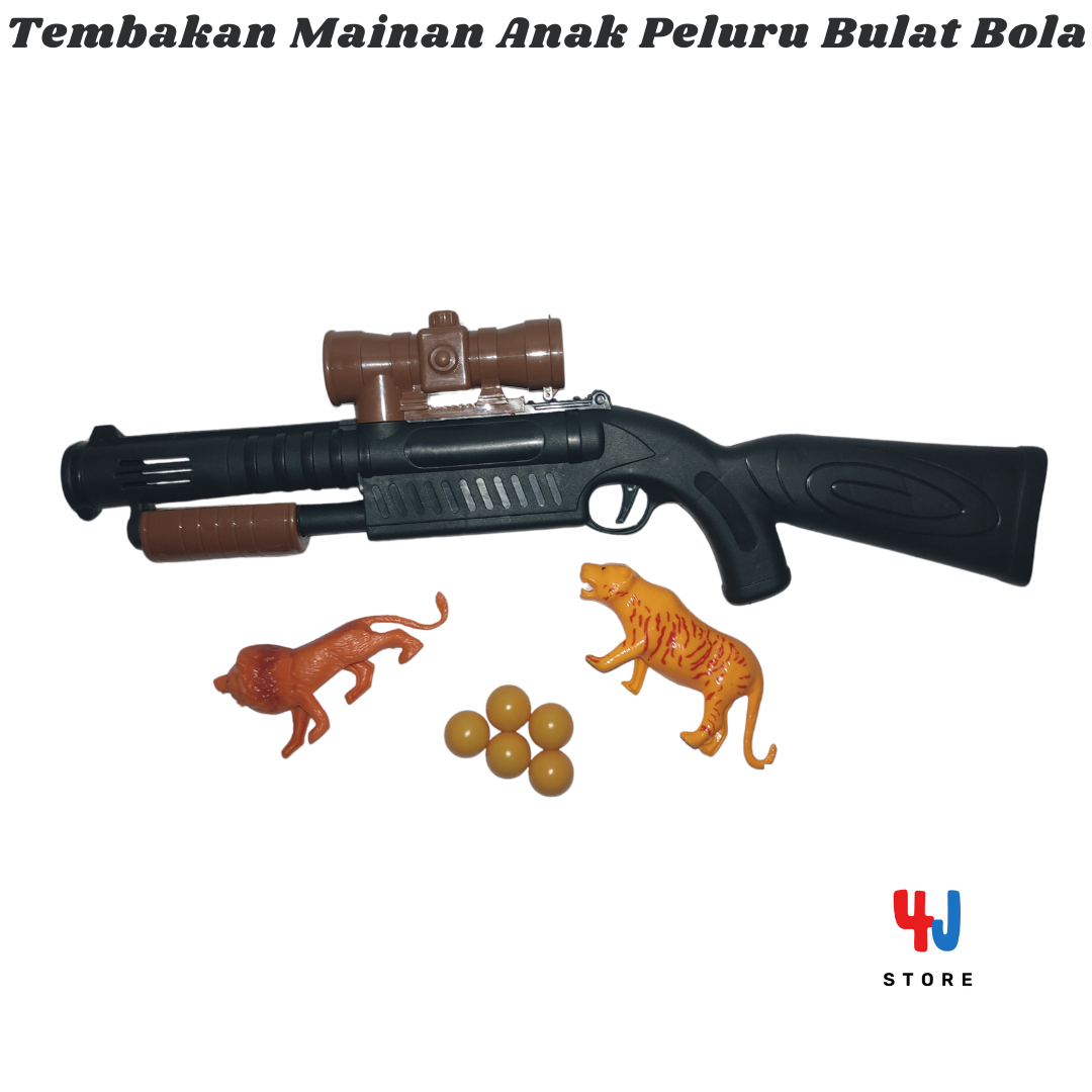 Tembakan Mainan Anak Peluru Bulat Bola | Lazada Indonesia