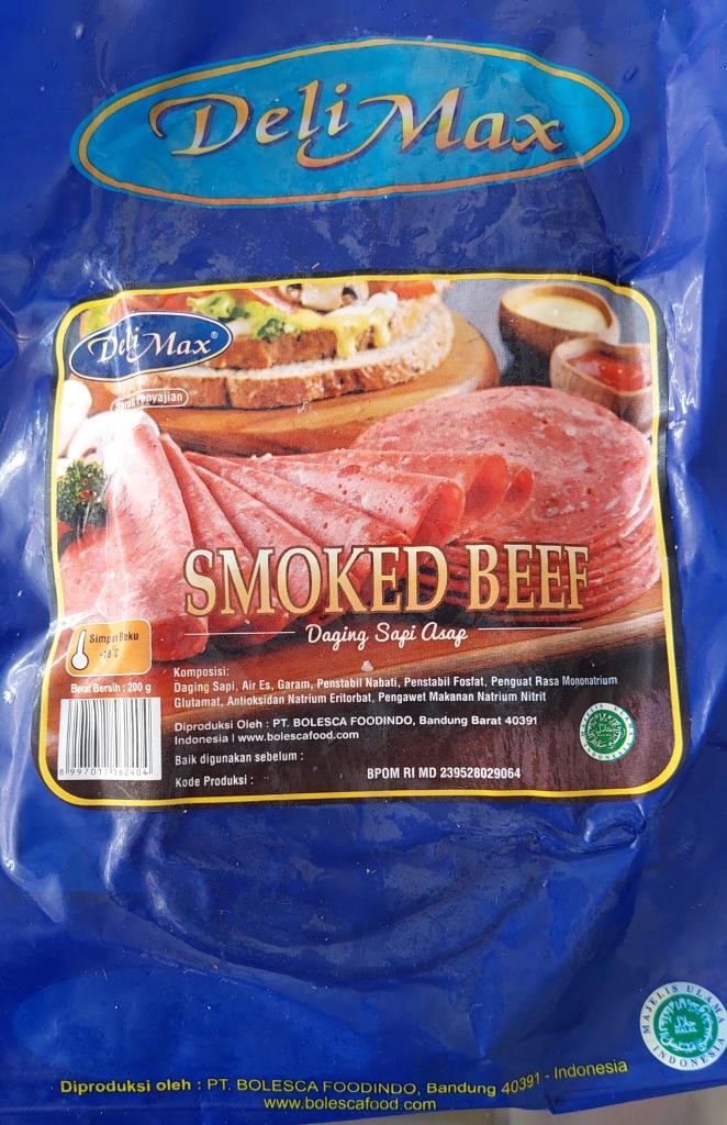 DELI MAX SMOKED BEEF 200gr | Lazada Indonesia