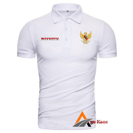 KAOS KERAH MODEL POLO GARUDA - INDONESIA MERAH PUTIH F2ASTORE | Lazada ...