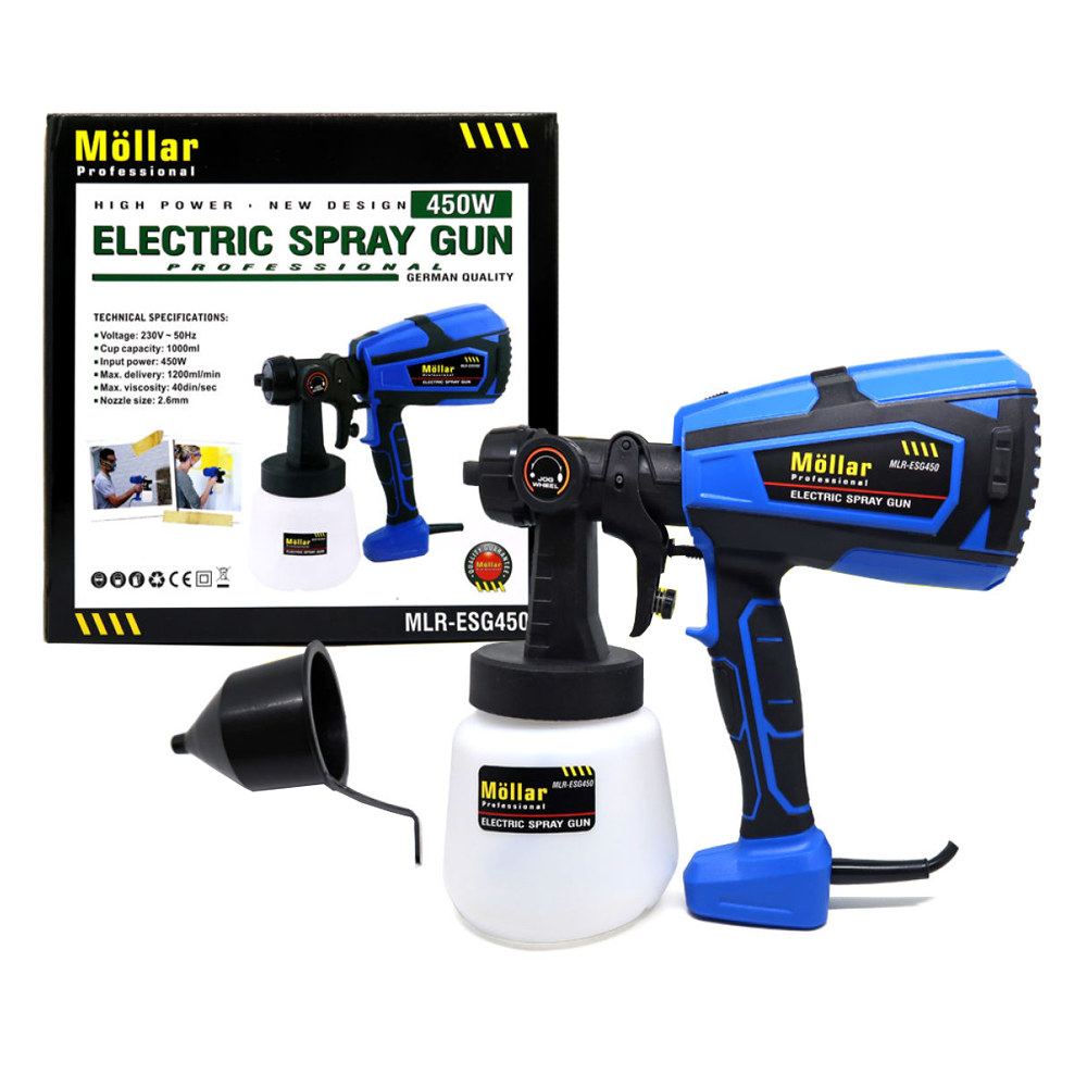 MOLLAR Electric Sprayer Spet Alat Cat Semprot Listrik Multifungsi ...