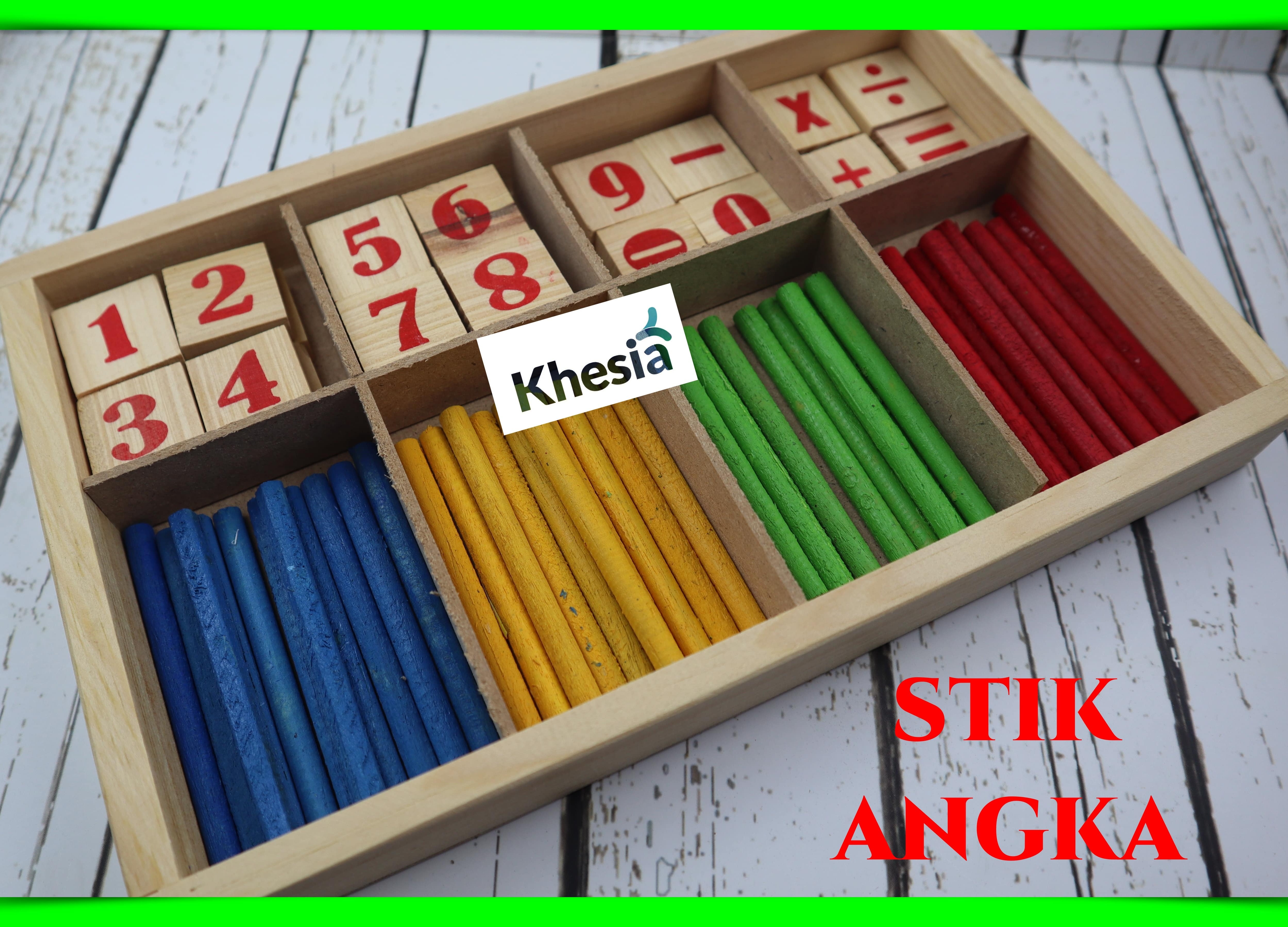 STIK HITUNG ANGKA, Mainan Hitung Anak Tk dan SD yang Bisa Bantu Anak ...