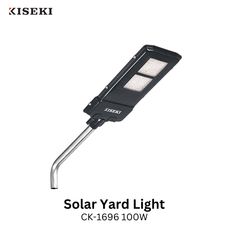 Kiseki Solar Yard Light All in One 80W & 100W Lampu Jalan + Solar Panel ...