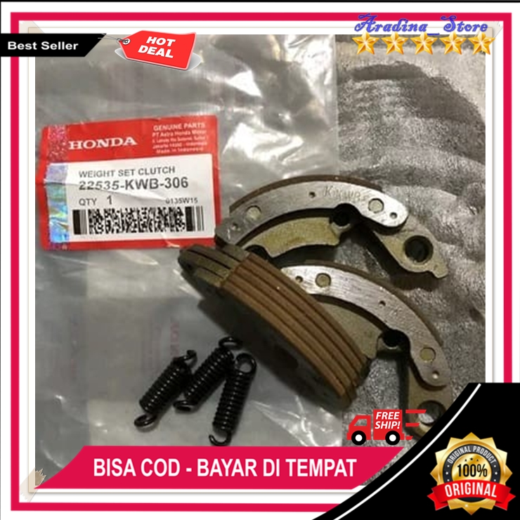 Original Kampas Ganda Revo Absolute Lama Sparpart ORI Kopling Weight ...