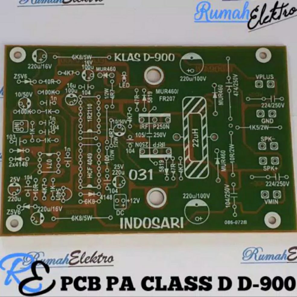 PCB Power Amplifier Class D D-900 Tipe 031 | Lazada Indonesia