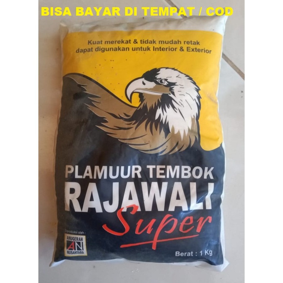 PLAMUR TEMBOK SUPER RAJAWALI 1 KG - PLAMIR TEMBOK SUPER RAJA WALI 1 KG - PLESTER BUBUK TEMBOK 1 ...