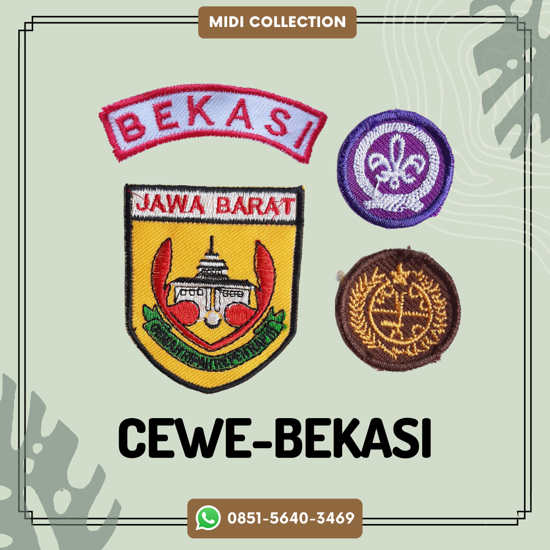 Set Lengkap Bet/Bedge Pramuka Anak Laki-laki/Perempuan SIAGA Wilayah ...