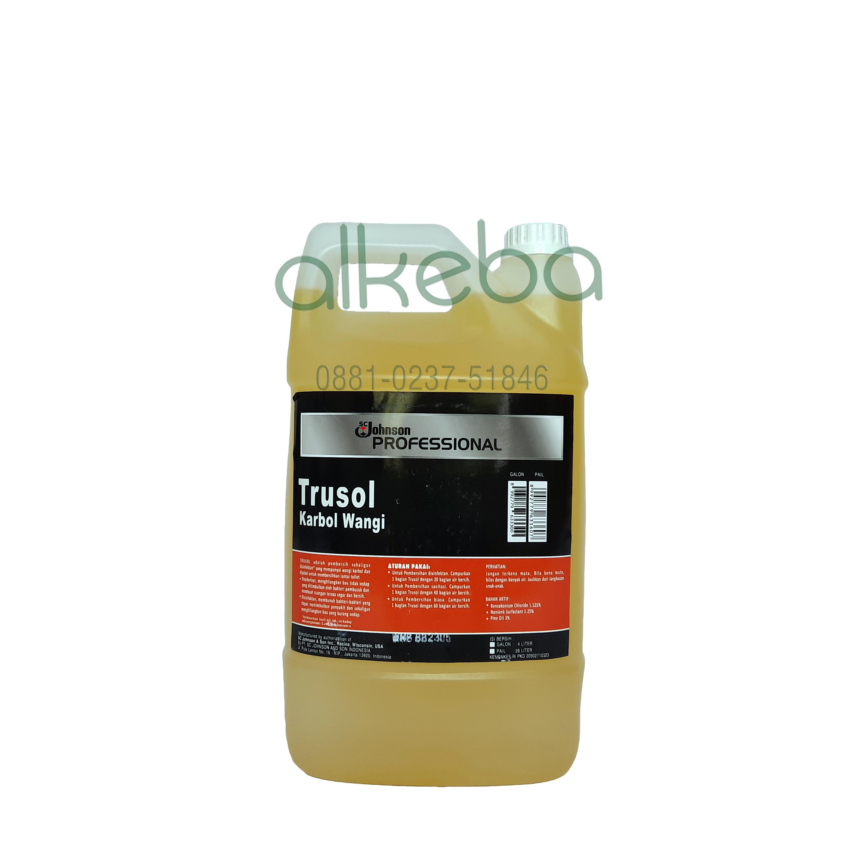 SC Johnson Floor Cleaner Pine Trusol Pembersih Lantai Karbol wangi | Lazada Indonesia