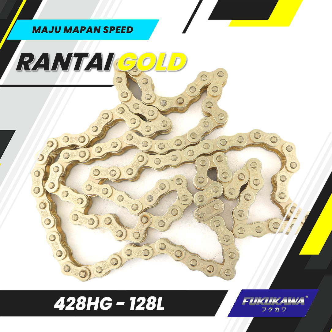 Rantai Gold 428HG-128L Fukukawa | Lazada Indonesia