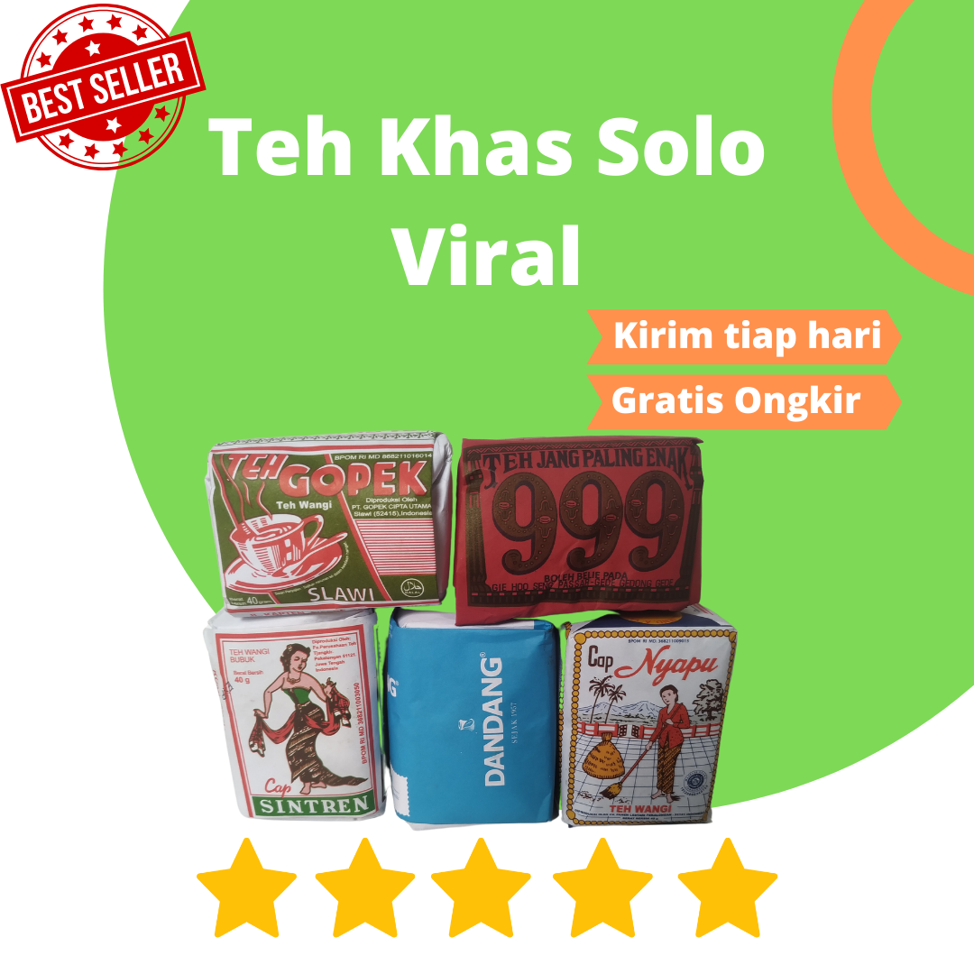 Paket Teh Kombinasi Khas Solo | 999 NYAPU DANDANG SINTREN GOPEK GARDOE ...