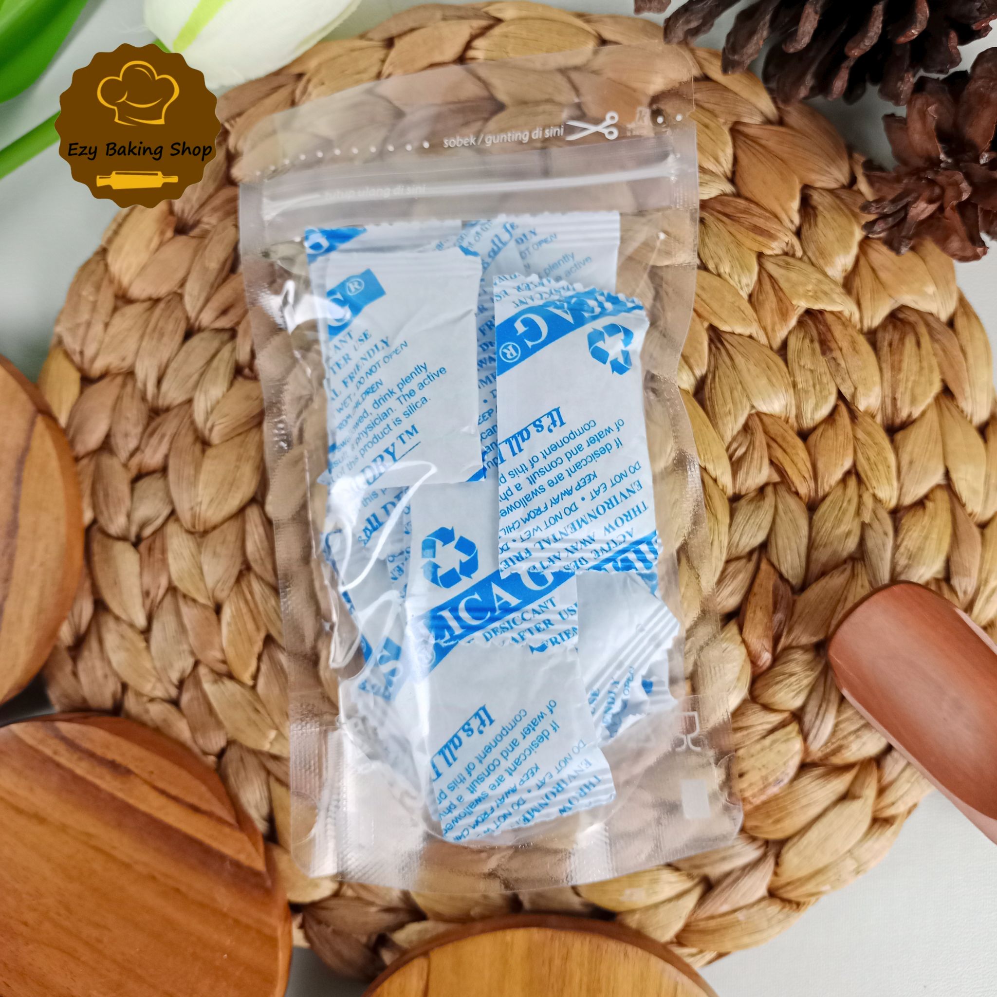 Silica Gel 2gr 25pcs - Food Grade Khusus Makanan | Lazada Indonesia
