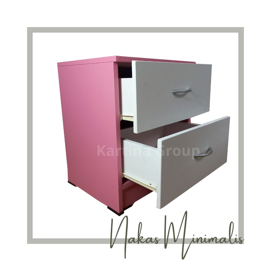 Meja sisi ruangan minimalis serbaguna / Nakas laci modern kekinian ...