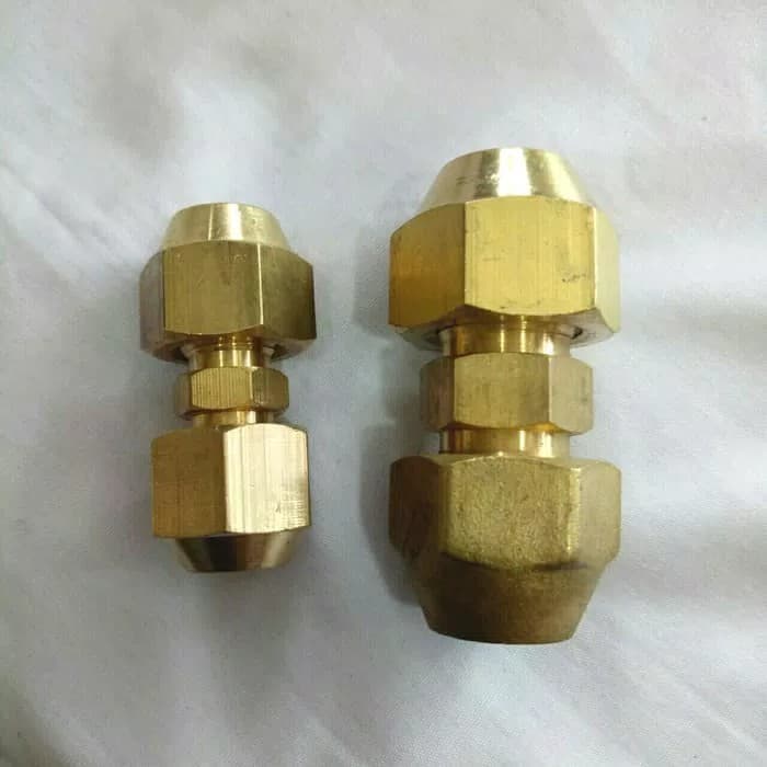 [1 SET] DOUBLE NEPEL PIPA AC 1/4 INCH | Lazada Indonesia