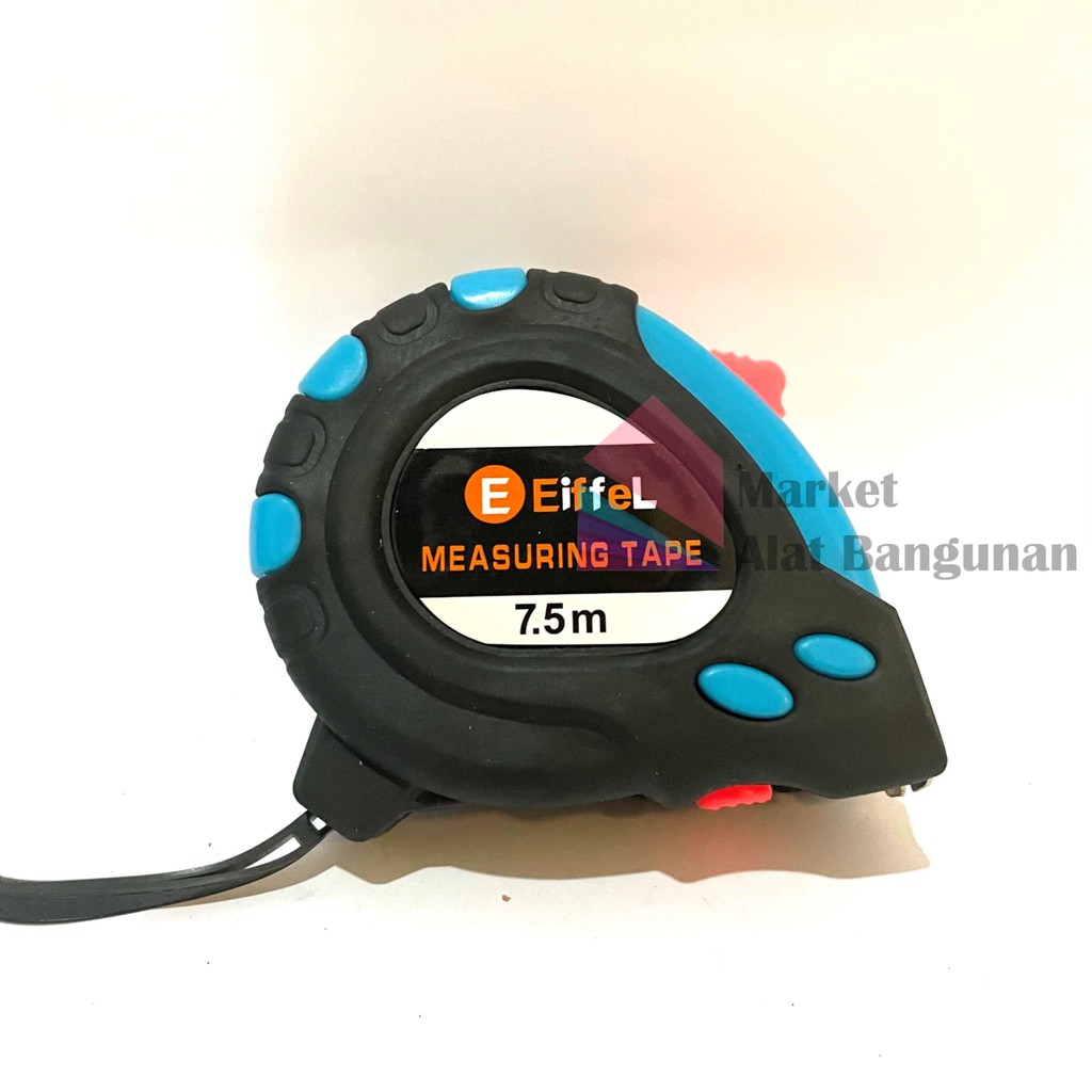 Meteran Roll Eiffel Tukang Bangunan 7,5 M Meter / Measuring Tape Bagus ...