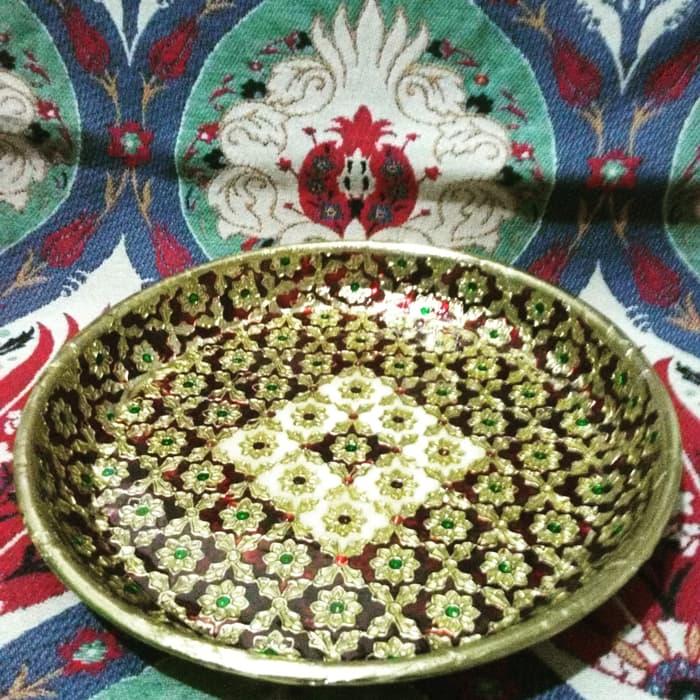 BEST SELLER !!! Nampan asli India motif ukuran sedang LAINYA Nampan ...