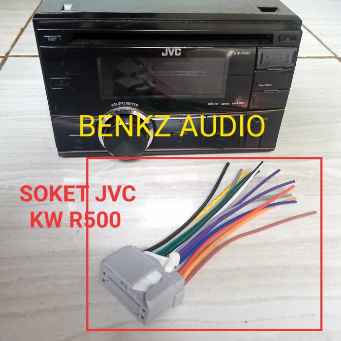 Soket Head Unit Jvc Kwr500 Kabel Socket Tape Mobil Jvc Kwr500 | Lazada ...