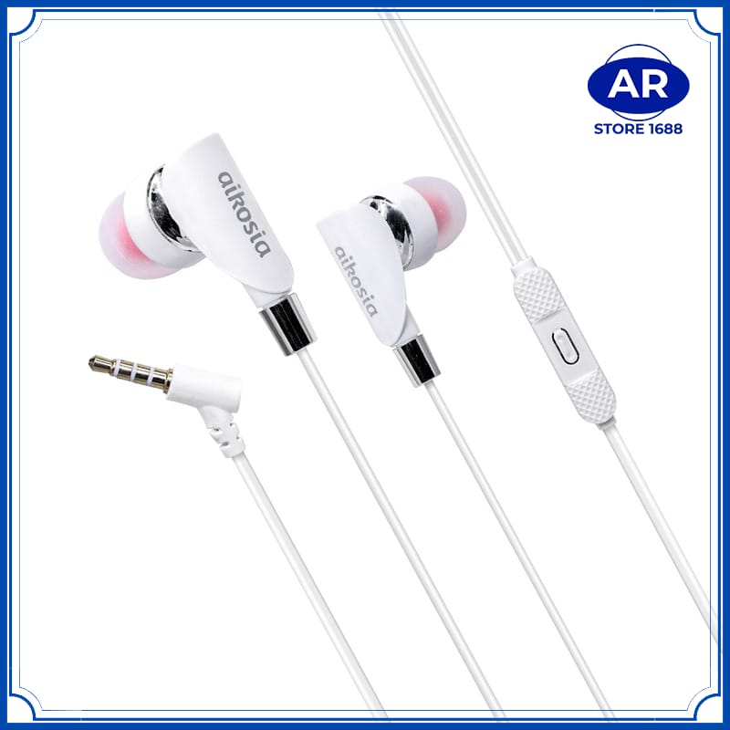 Headset AIKOSIA 001/ Earphone / handsfree in Ear music Sport Powerfull ...