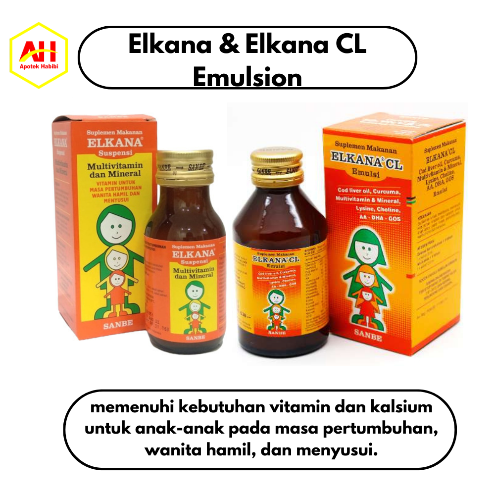 Elkana & Elkana CL Emulsion | Lazada Indonesia