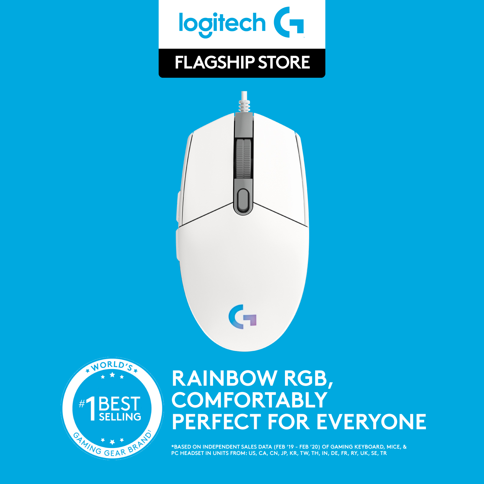 Logitech G102 V2 Mouse Gaming Wired RGB Lightsync with Macro | Lazada ...