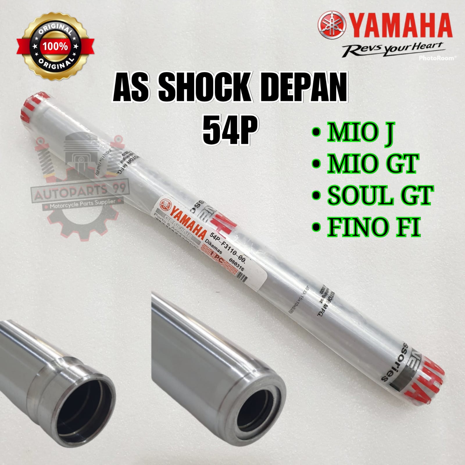 As Shock Depan Mio J Gt Soul Gt Fino Fi Original Yamaha Pipa ShocK 54P ...