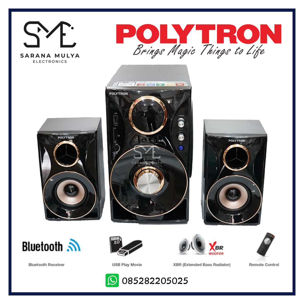 Speaker Multimedia Bluetooth Polytron Pma 9310 Lazada Indonesia