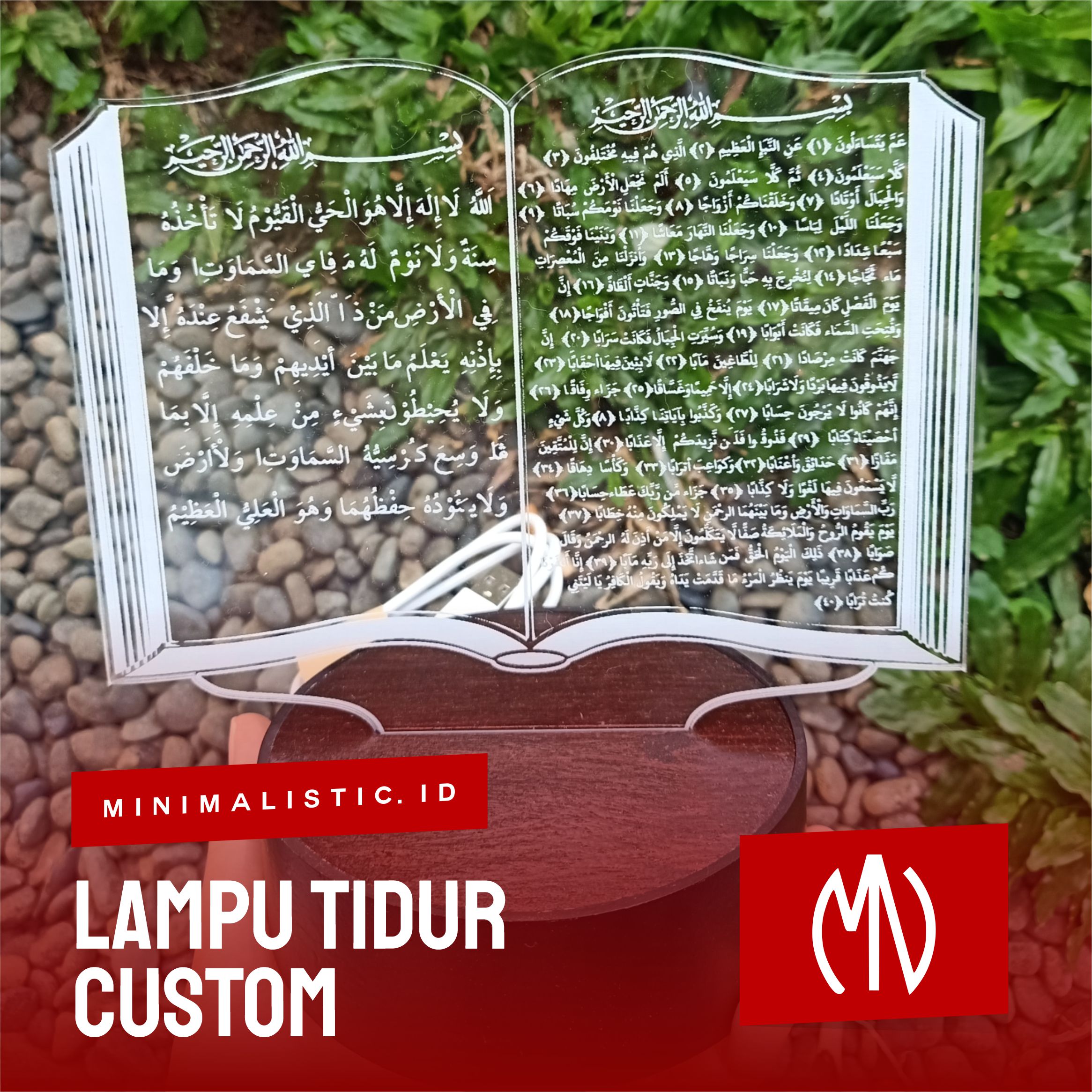 Lampu Akrilik Lampu Hias Lampu Led Custom Lampu Akrilik Custom | Lazada ...