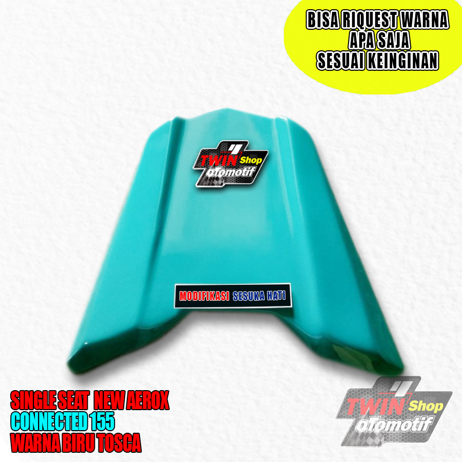 Single seat new aerox connected, single seat aerox 2021 sporty style ...