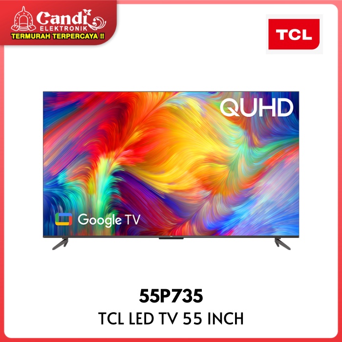 TCL LED 4K Ultra HD TV 55 Inch 55P735 | Lazada Indonesia