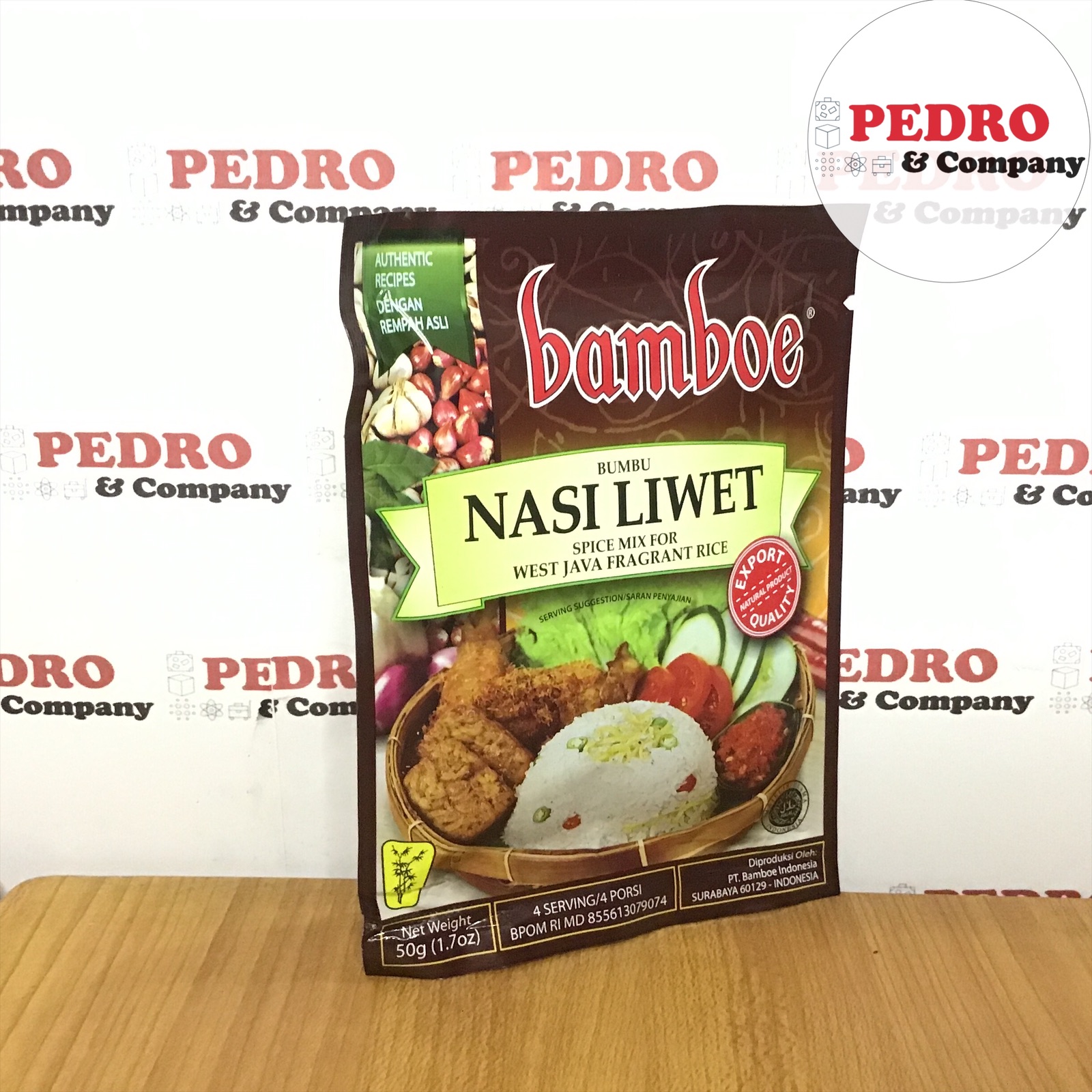 Bamboe bambu nasi liwet 50 gram - spice mix fragrant rice | Lazada ...